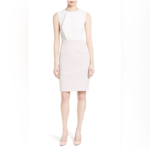 Ted Baker London | Dresses | Nwt Ted Baker Womens White Pink Frill ...